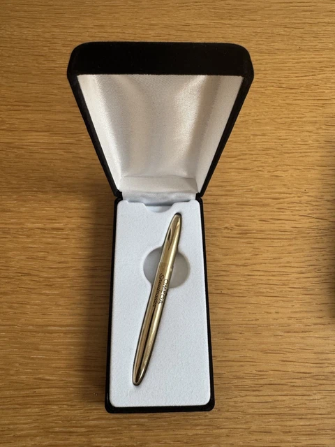 OMEGA SPEEDMASTER 50TH Anniversary Apollo 11 Gold Space Pen £104.63 ...