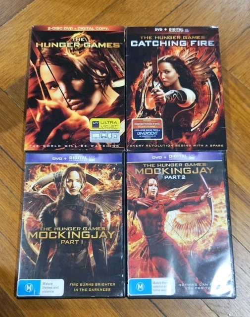 THE HUNGER GAMES Complete 4-Movie Collection (DVD + Digital) – All ...