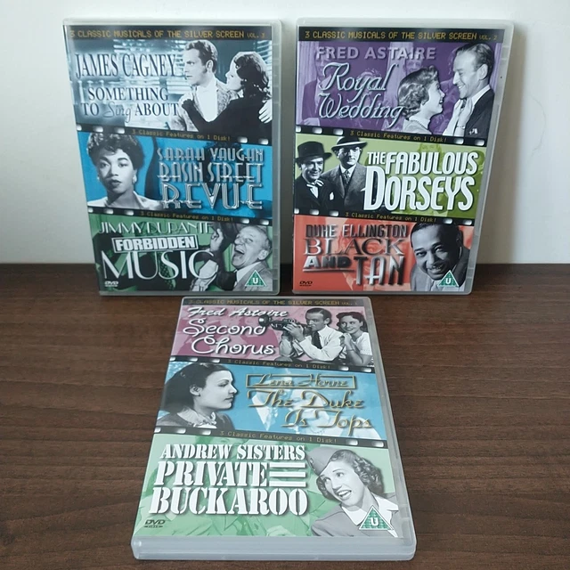 THE CLASSIC MUSICALS DVD Boxset 9-movie Collection £11.95 - PicClick UK