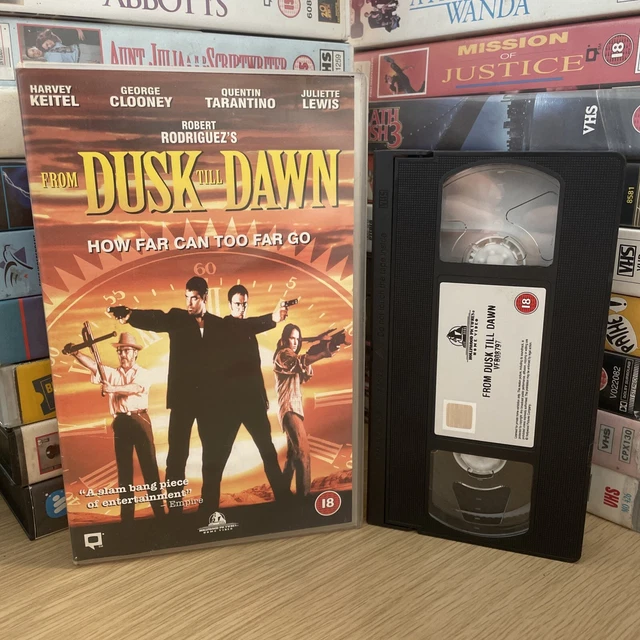 FROM DUSK TILL DAWN - Big Box Ex-rental VHS - Quentin Tarantino, George ...