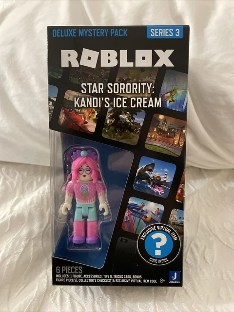 ROBLOX STAR SORORITY Kandi's Ice Cream Deluxe Mystery Figure, Sprinkle ...