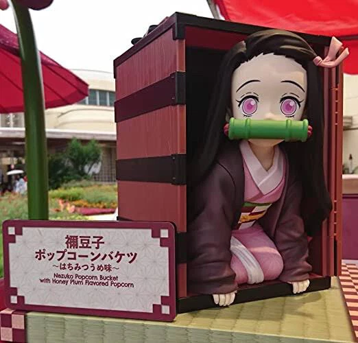 FIGURINE SEAU POP-CORN Demon Slayer Kimetu NASUKO Universal Studios ...