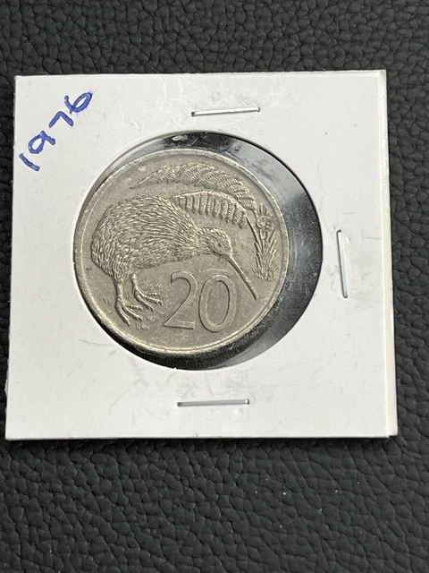 🟢1976 NEW ZEALAND 20 Cent Coin🟢Kiwi Twenty Cents Queen Elizabeth Ii #C7🟢 $2.95 - PicClick AU