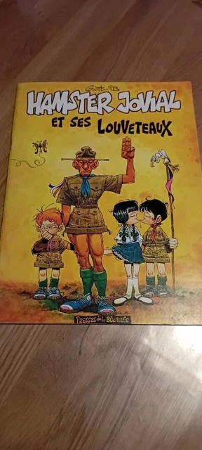 BD DÉDICACÉE PAR Gotlib Hamster Jovial et ses louveteaux EO 1974 ...