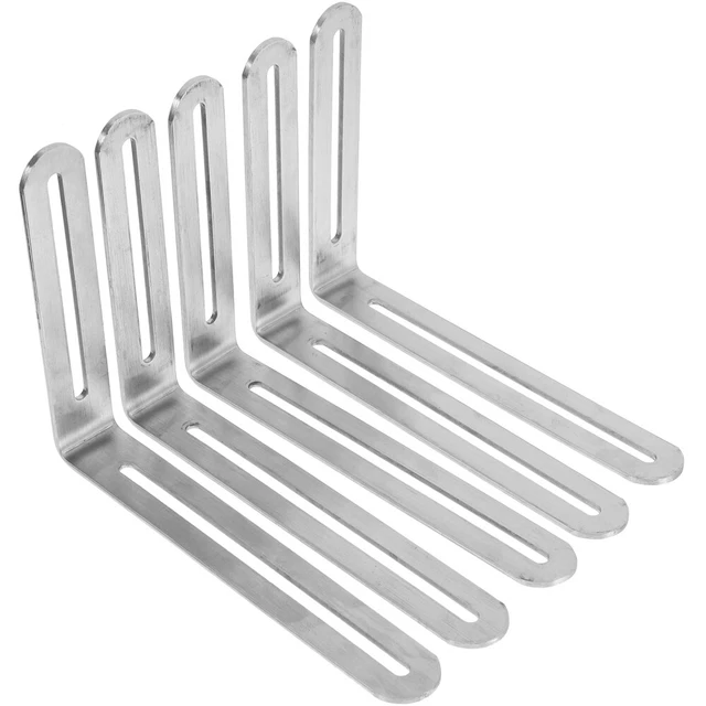 5 PCS ECKSTREBE L-förmiger Zwickel Mit Nut Rechter Winkel Halterung EUR ...