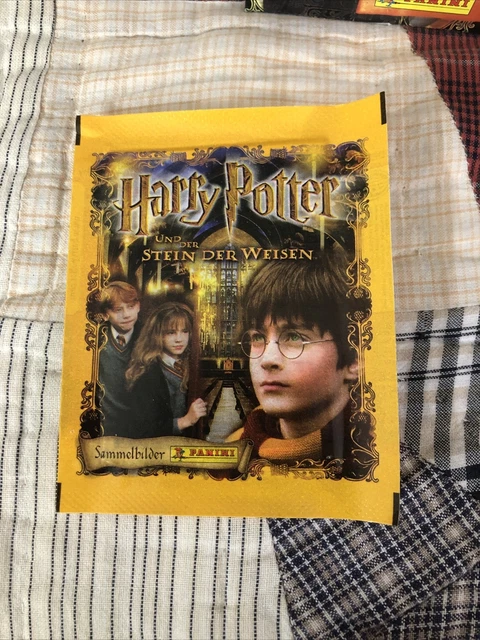 HARRY POTTER 🎆 Philosophers Stone 📈 Panini Sticker Pack Sealed 2001 ...