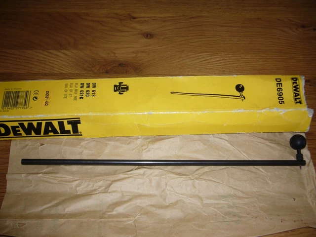 DEWALT DE6905 ROUTER Trammel Bar For Cutting Circles Dw615 Dw621K £29. ...