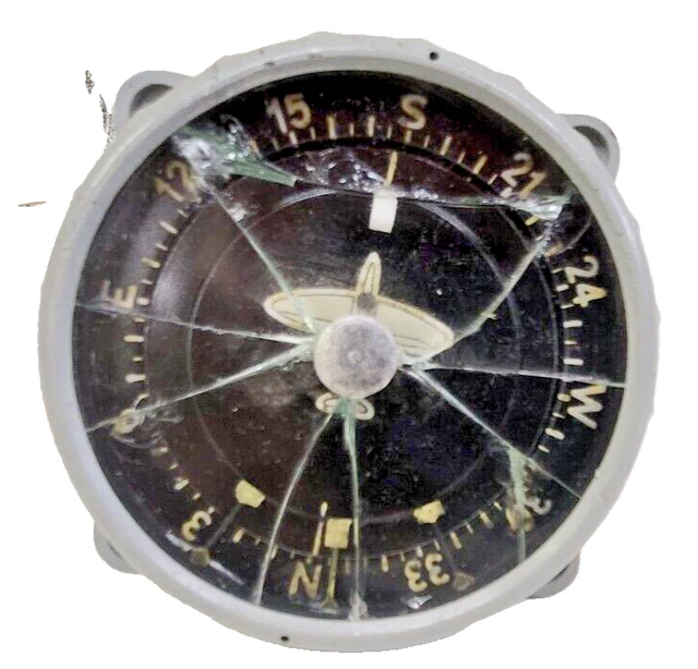 WW2 AIR FORCE Original Cockpit Compass Fl23338 Fw190 Me109 Bf109 Me110 ...