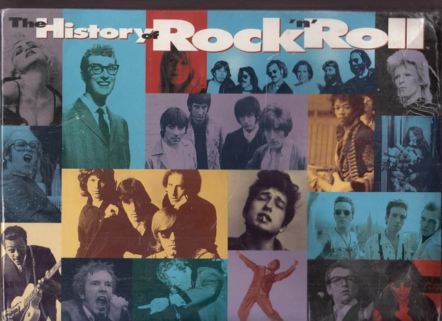 THE HISTORY OF rock n roll 10x vhs sealed box set time life $15.00 ...