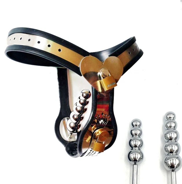 KEUSCHHEITSGÜRTEL FÜR DAMEN aus Edelstahl mit abnehmbarem Stecker Chastity Belt EUR 81,04 ...