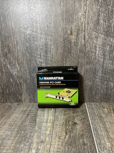 ADAPTEC AFW-4300C 3-PORT FireWire IEEE 1394 Controller PCI Card DESKTOP ...