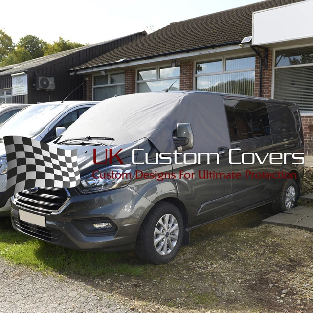 FORD TRANSIT CUSTOM M Sport Screen Wrap Frost Cover (2013 Onwards) Grey ...