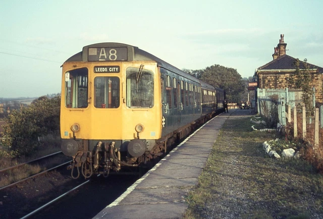 BRITISH RAIL CLASS 110 Calder Valley DMU Railway Photo - Clayton West ...