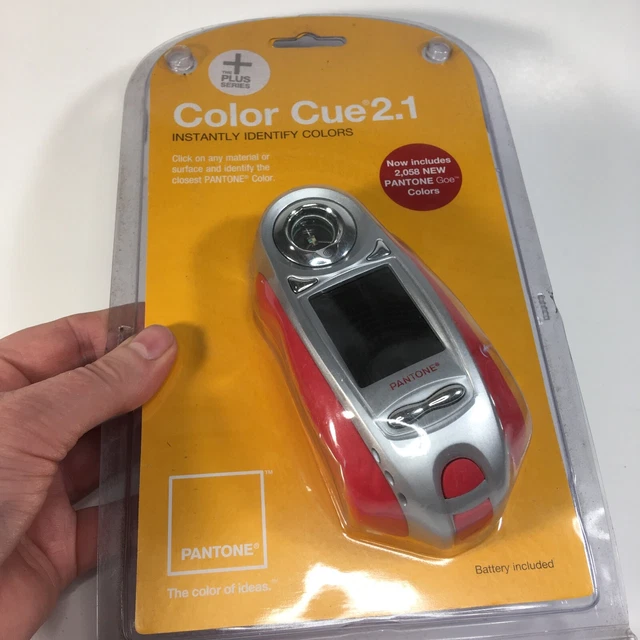 NEW PANTONE COLOR Cue 2.1 Reader SpectroColorimeter Matching Handheld w ...