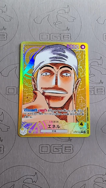 ONE PIECE TCG Japanese OP05 - Enel Leader Foil Parallel PP05-098 £24.20 - PicClick UK