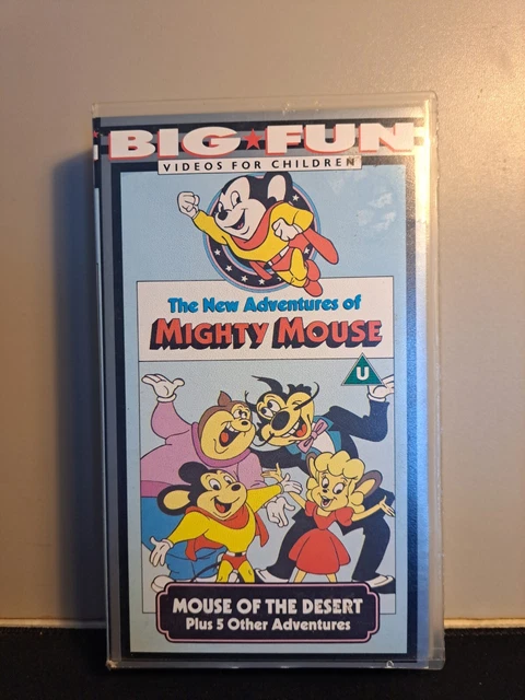 MIGHTY MOUSE MOUSE Of The Desert - VHS Tape - Rare - 1990 Release £3.00 ...