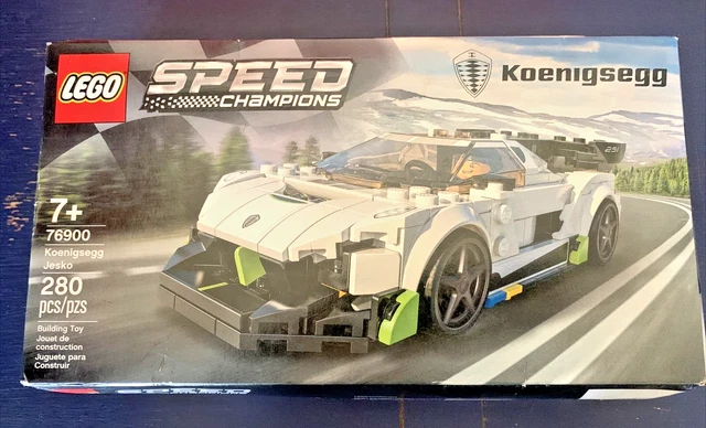 LEGO SPEED CHAMPIONS Koenigsegg Jesko 76900 Driver Minifigure Sports ...