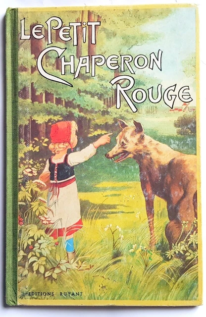 LE PETIT CHAPERON Rouge- aquarelles/1981/little Red Riding Hood EUR 10 ...