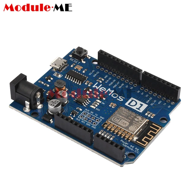 WEMOS D1 R2 V2.1.0 ESP8266 ESP-12F NodeMCU Arduino UNO WiFi Development ...