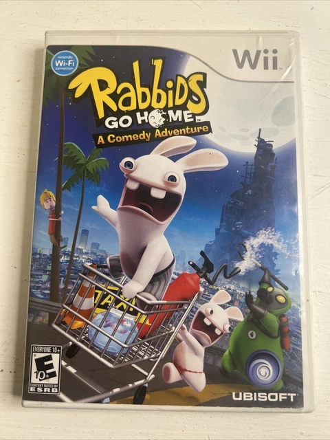 RABBIDS GO HOME (Nintendo Wii, 2009) No Manual Tested £9.01 - PicClick UK