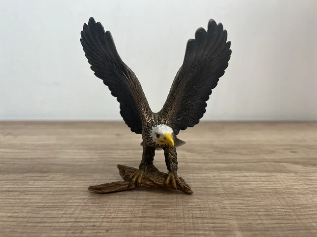 SCHLEICH BALD EAGLE Retired Model 14634 In Excellent Condition RARE! £4 ...
