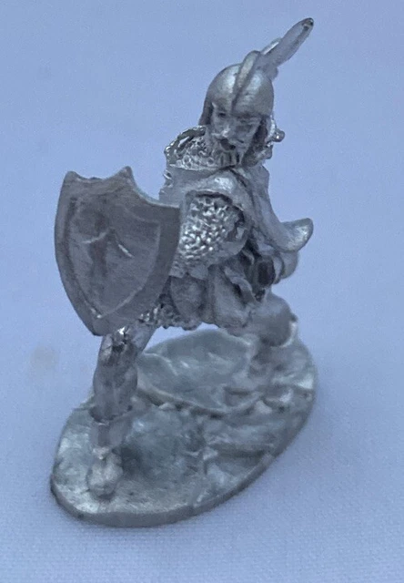 DSA DAS SCHWARZE Auge Armalion Krieger Zinn Figur 1997 EUR 10,00 ...