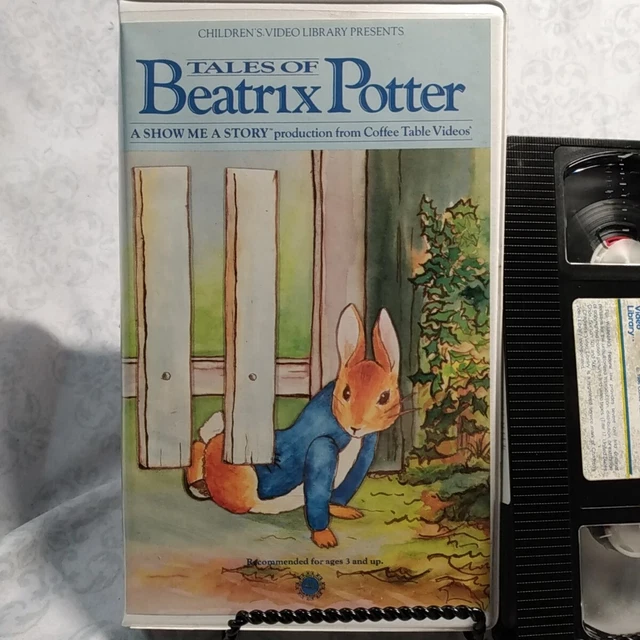 TALES OF BEATRIX Potter 90'S Color Animated VHS Video Tape 1992 Peter ...