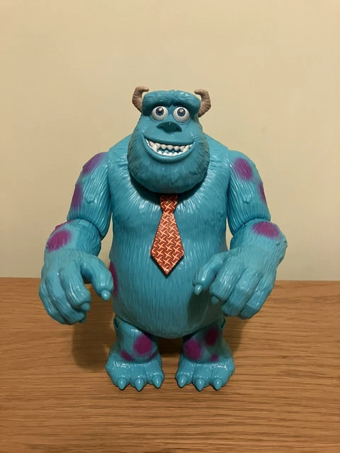 DISNEY PIXAR MONSTERS Inc University Sully Chunky 7" Toy Figure Wearing ...