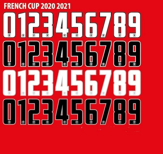 LFP LIGUE 1 Cup Marseille PSG Monaco Football Nameset shirt Any 2 ...
