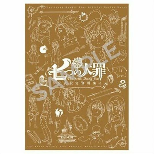 ANIMATION SEVEN DEADLY Sins Official Setting Art Collection Book £98.51 ...