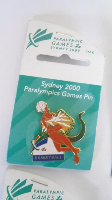 BULK LOT PARALYMPIC Sydney 2000 Pin Badge Olympic Games $19.95 ...