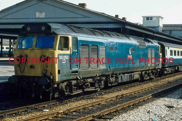 UK RAILWAY PHOTOGRAPH Of Class 50 50050. Rm50-333 £1.70 - PicClick UK