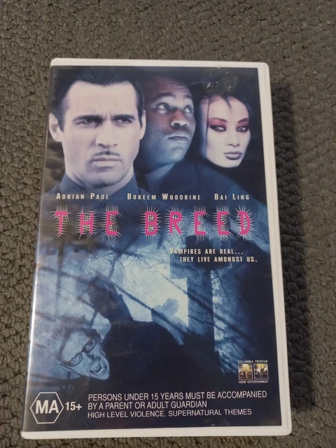 2002 - THE Breed - VHS Tape - Vampire $5.00 - PicClick AU