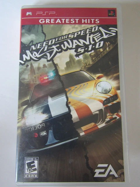 NEED FOR SPEED Most Wanted GH (Sony PSP, 2005) in case with ...