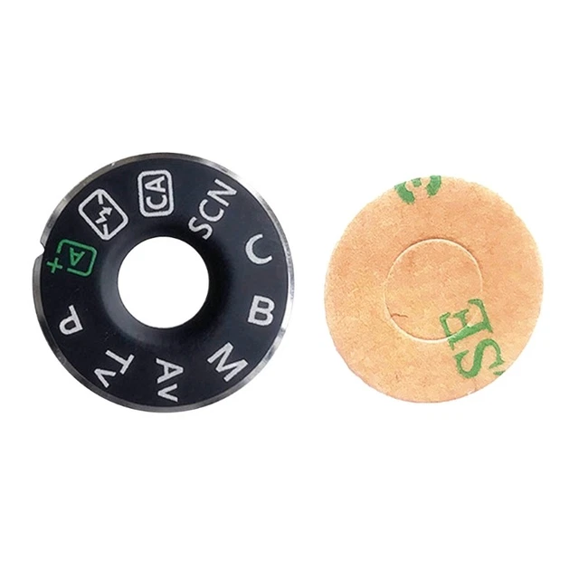 NEW INTERFACE DIAL Cap Button Label For 70D Camera Top Cover Function ...