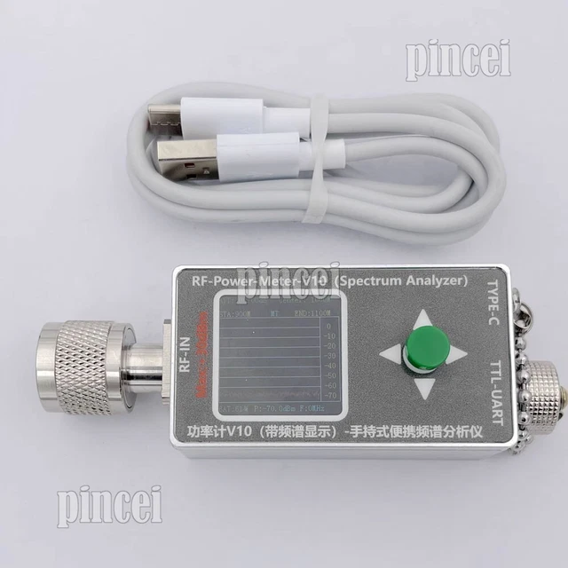 RF-POWER-METER-V10 RF POWER Meter Handheld Spectrum Analyzer with Type ...