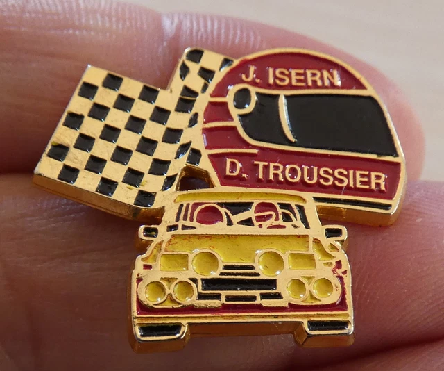 RARE PIN'S VOITURE Renault 5 Turbo R5 Turbo Maxi Rallye D. Troussier J ...