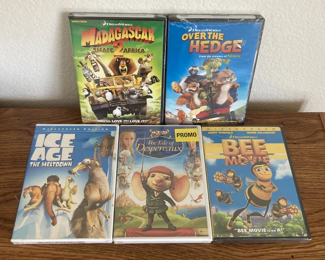 OVER THE HEDGE Madagascar 2 Ice Age Meltdown Tale Despereaux Bee Movie ...