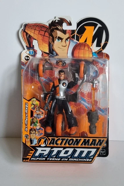 ACTION MAN ATOM Figure / Jet-Mech Axel | New & Sealed | 2005 £24.99 ...