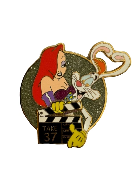 JESSICA & ROGER Rabbit Take 37 Pin (Walt Disney World, Pin Traders) $19 ...