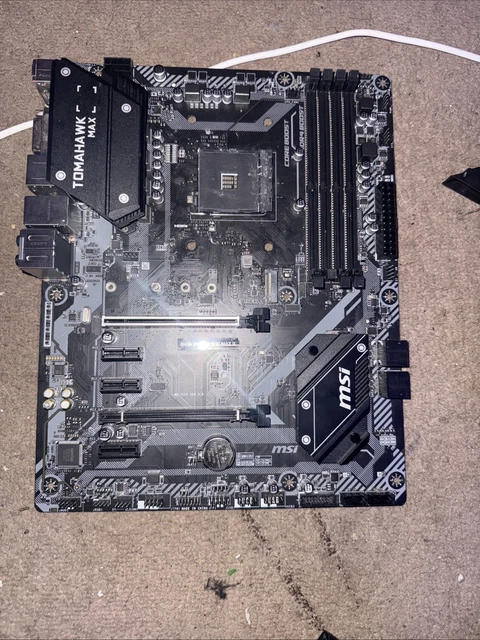 MSI B450 TOMOHAWK Max II AM4 Motherboard ATX, AMD, DDR4 £19.36 ...