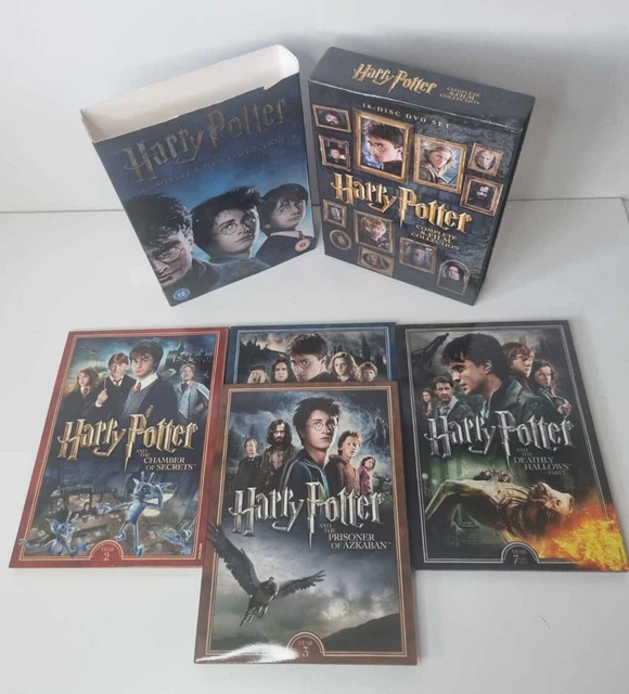 HARRY POTTER: THE Complete 8-Film Collection (Dvd, 2001-2016, 8-Disc Set) EUR 14,78 - PicClick IT