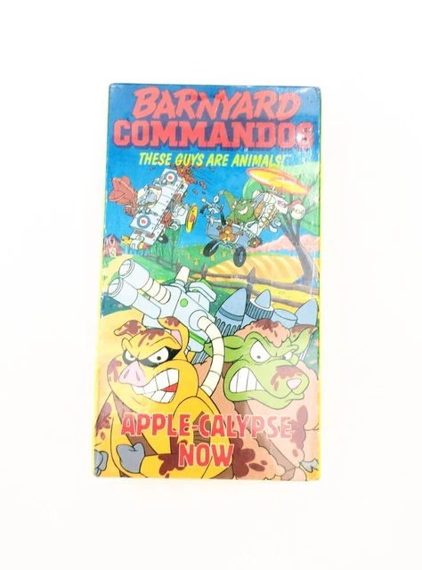RARE VINTAGE VHS Barnyard Commandos Apple Calypse Now Dessin Animé ...