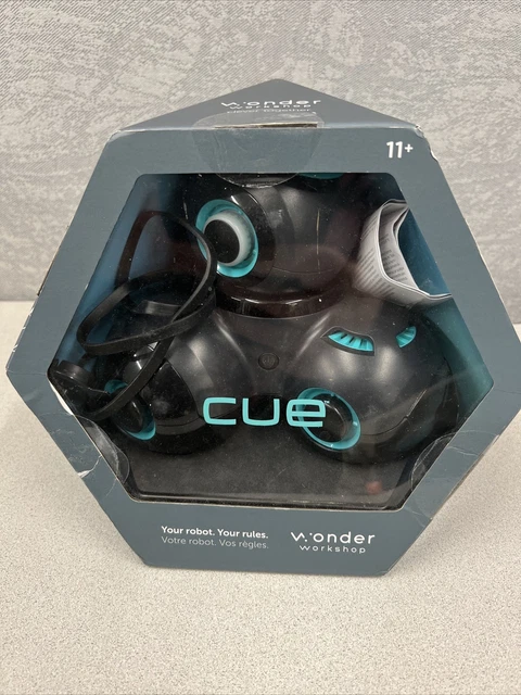 WONDER WORKSHOP CUE the CleverBot Coding Robot Pre-owned With Box $79. ...