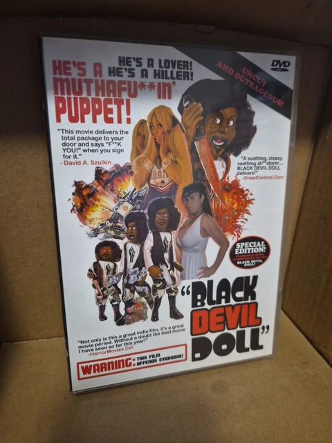 BLACK DEVIL DOLL (Region Free DVD) Puppet Horror UNRATED UNCUT $20.00 ...