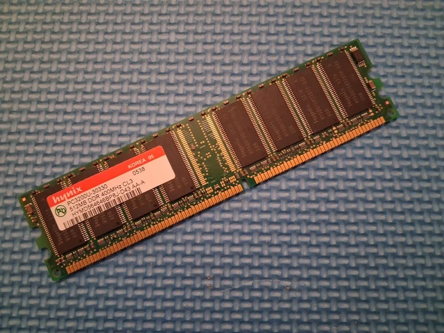 512 MB HYNIX DDR PC3200U 400 mhz memory ram desktop £6.52 - PicClick UK