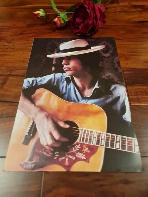 MICK JAGGER ORIGINAL RARE POSTER 1980s*MICK JAGGER KEITH RICHARDS BILL ...