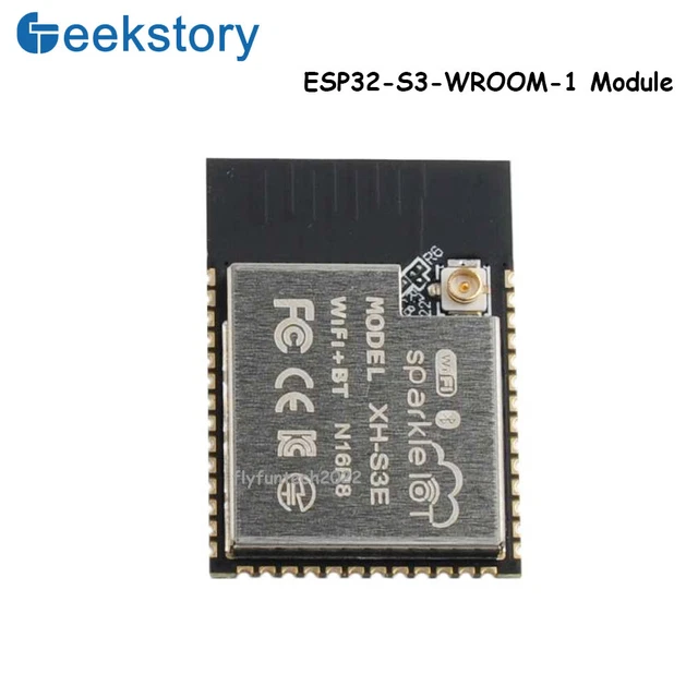 ESP32-S3-WROOM-1 MODULE XH-S3E N16R8 Built-in Wi-Fi+Blue-tooth 5.0 Dual ...