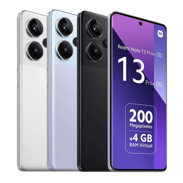 XIAOMI REDMI NOTE 13 Pro Plus 5G Smartphone 12GB+512GB AMOLED 200MP 120W Global EUR 299,00 ...