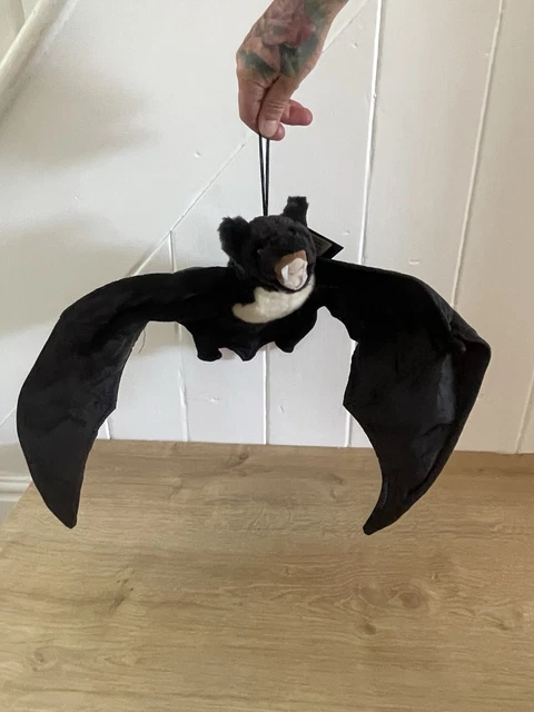DOWMAN SOFT TOUCH RB127 Flying Bat W77cm Plush Rare Collectible With ...
